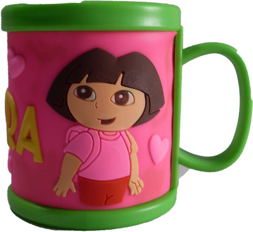 AYAANGLOBALMART EMBOSSED DORA Plastic Coffee Mug Price in India - Buy ...