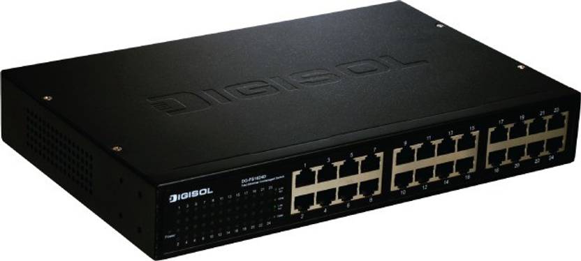 DIGISOL 24 Ports Unmanaged (DG-FS1024D) Network Switch - DIGISOL ...