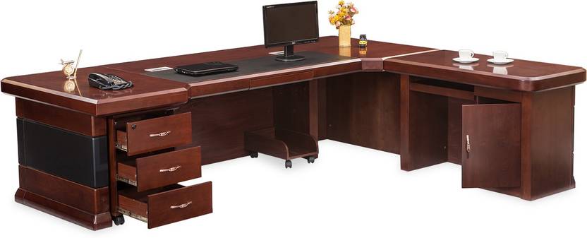 Durian Engineered Wood Office Table Price in India - Buy Durian ...