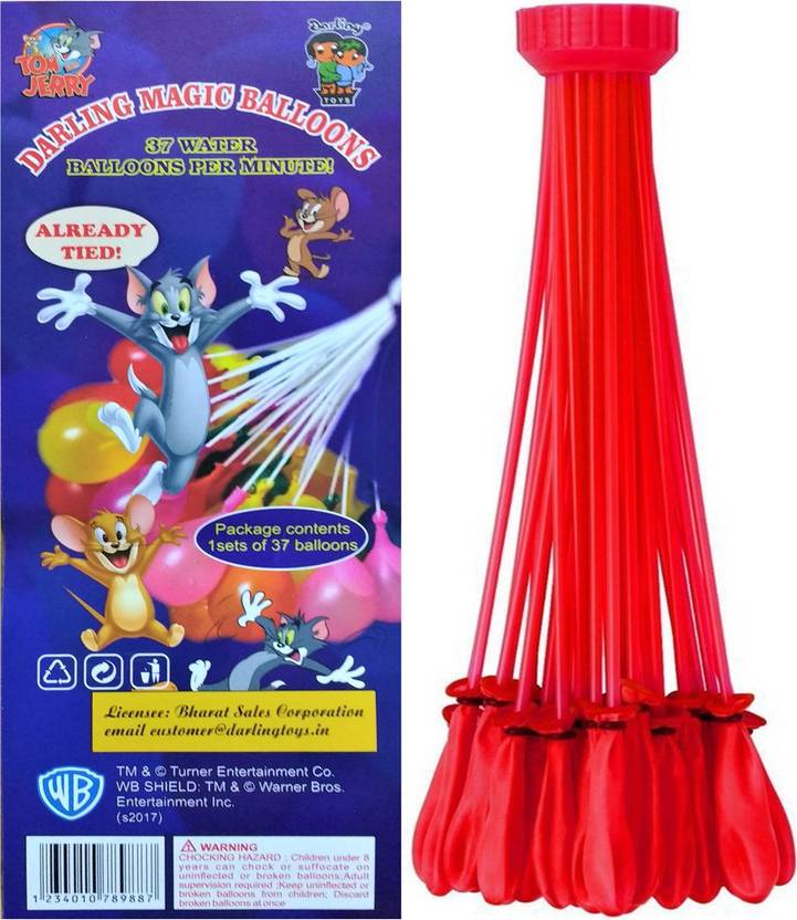 DARLING TOYS Tom & Jerry Bunch O Magic Water Balloon 1 Pack - 37 ... DARLING TOYS Tom & Jerry Bunch O Magic Water Balloon 1 Pack - 37 ...