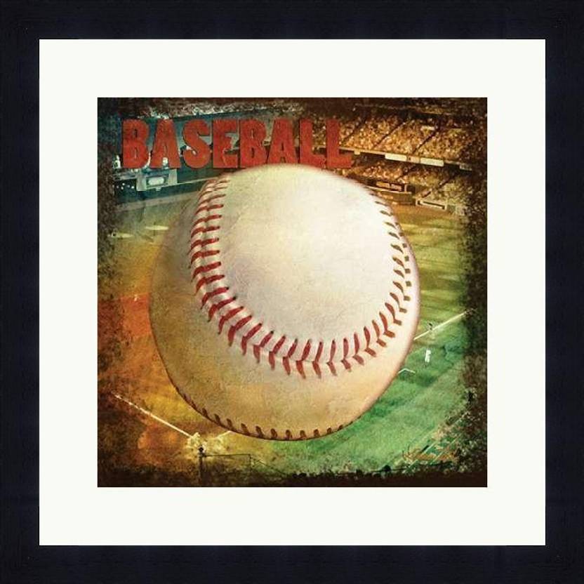 ART4U Baseball Square II Acrylic 12 inch x 12 inch Painting Price in ...