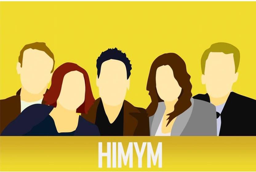 HIMYM Premium Poster Paper Print - ArtzFolio.com posters - Abstract ...
