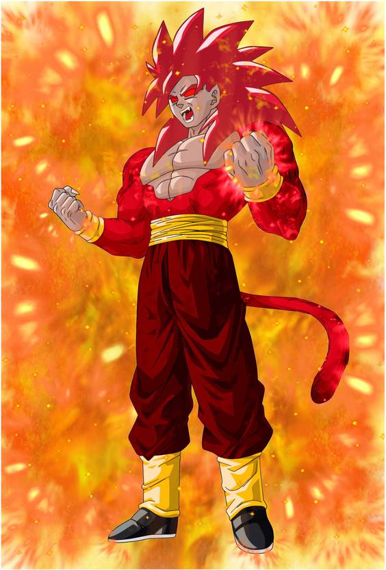 Vegeta Flying Paper Print - Animation & Cartoons posters in India - Buy ...