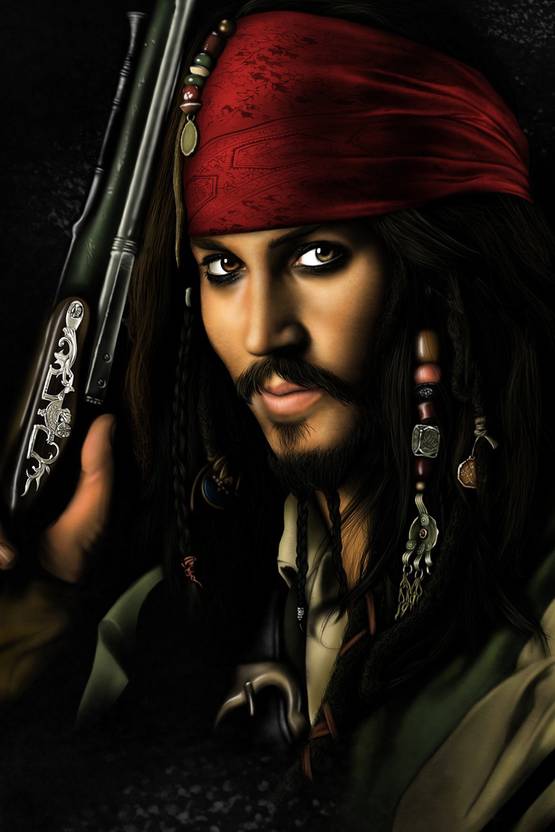 Jack Sparrow Poster Paper Print - Movies posters in India - Buy art ...