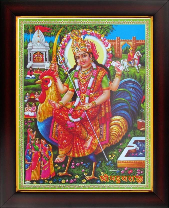 Goddess Bahuchar / Bahucharaji Poster Paper Print - Art & Paintings ...