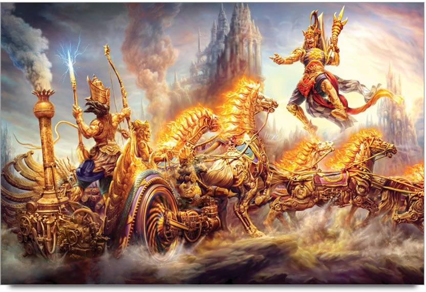 karna mahabharat Paper Print - Art & Paintings posters in India - Buy ...
