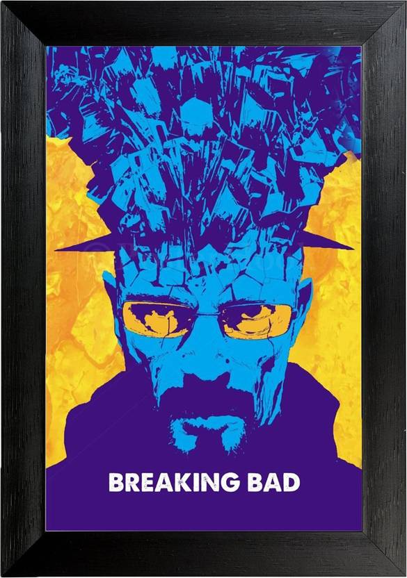 Breaking Bad Wall Frame Poster Quotes & Motivation ,(12X18) BY Vprint ...