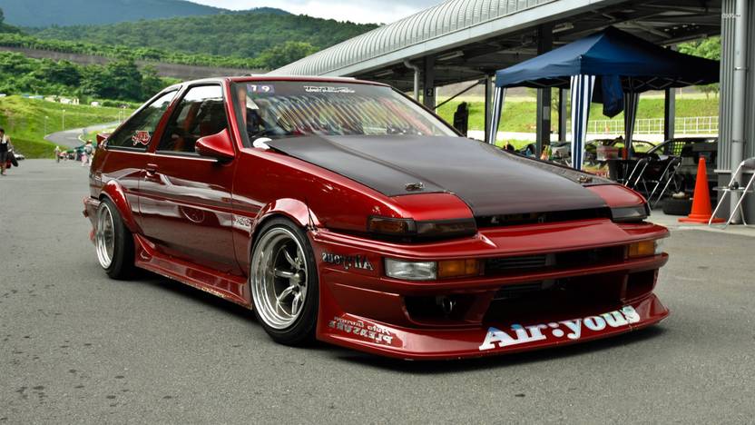 EurekaDesigns Toyota AE86 Poster Fine Art Print - Vehicles posters in ...