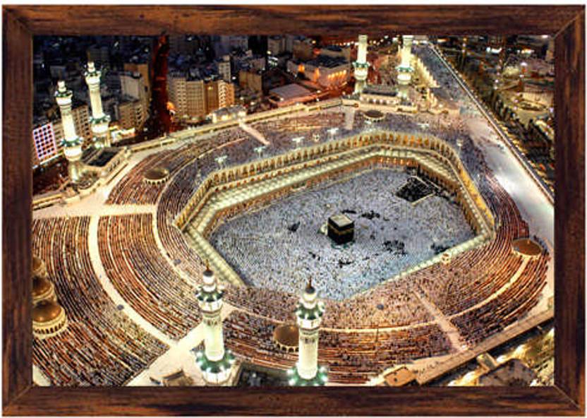 Kaaba Canvas Art - Religious posters in India - Buy art, film, design ...