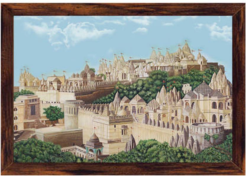 Palitana Canvas Art - Religious posters in India - Buy art, film ...