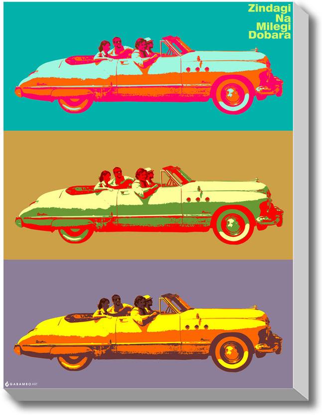 ZNMD : Car Pop Art - Gabambo posters - Movies posters in India - Buy ...