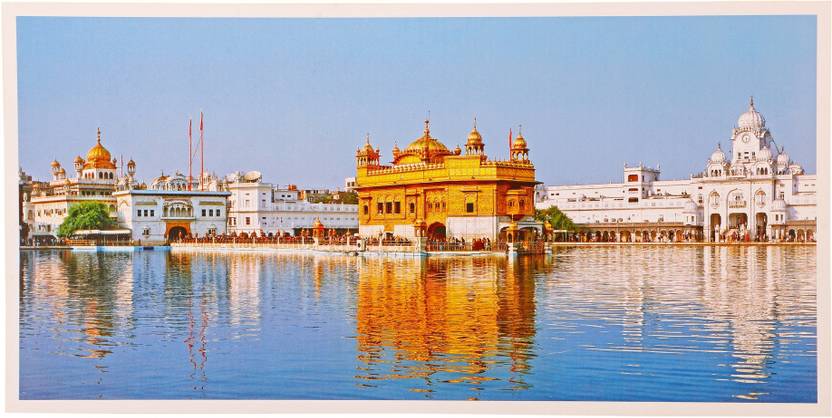 EurekaDesigns Poster Golden Temple Paper Print - Religious posters in ...