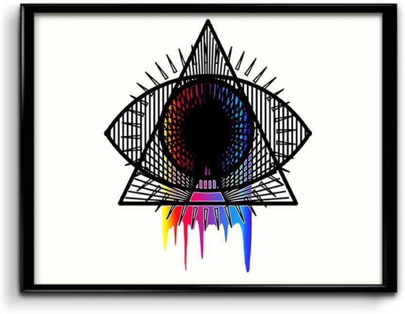 Illuminati Doodle Art Canvas Art - Maps, Movies, TV Series posters in ...