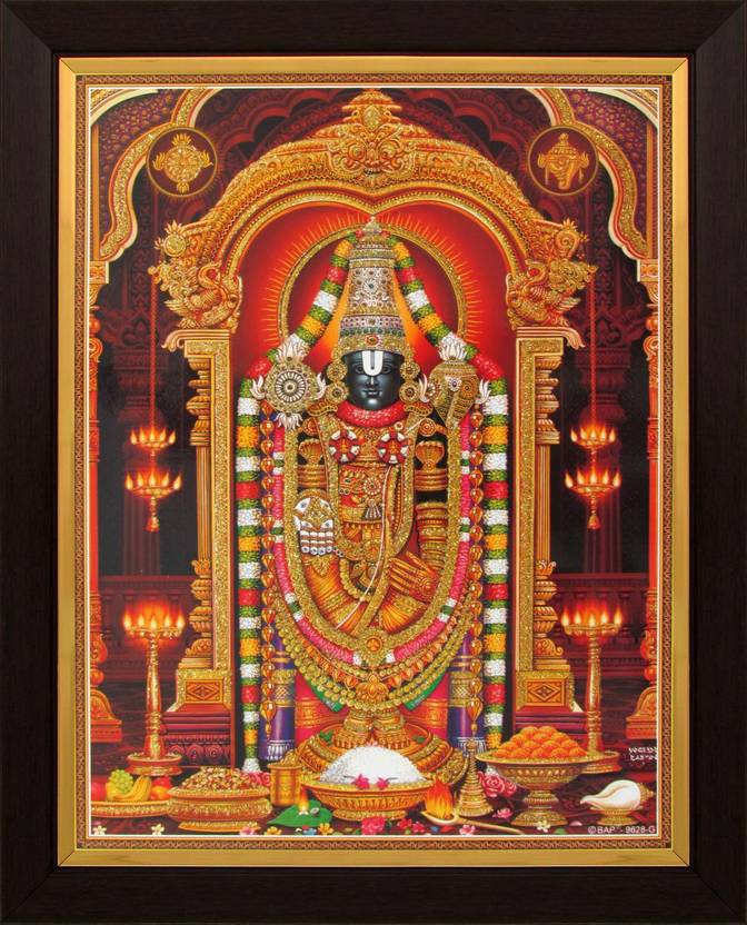 Lord Venkateswara / Tirupati Balaji / Vyankatesh Poster Paper Print ...