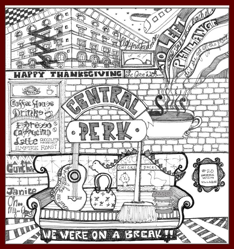 FRIENDS TV Show Poster Paper Print - Square posters - TV Series, Art ...