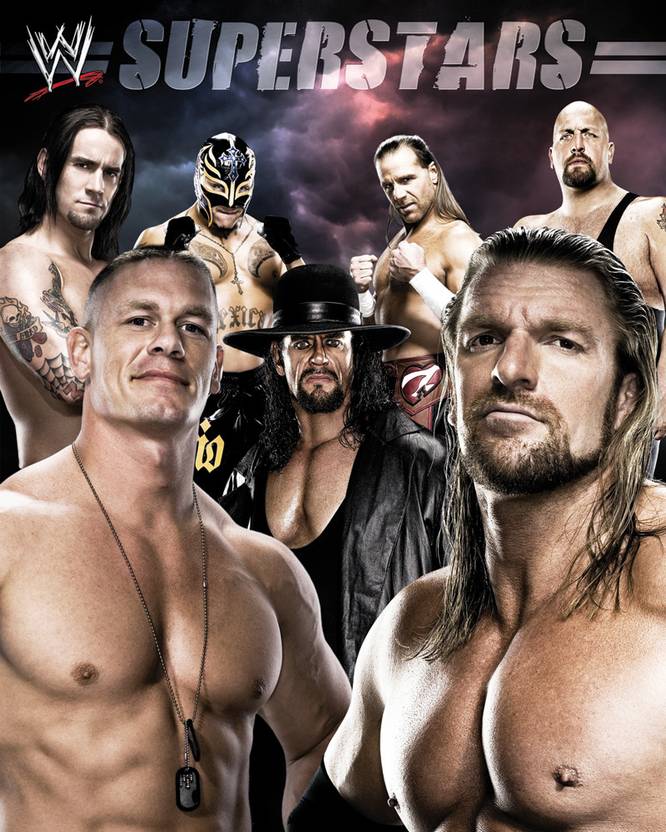 WWE Paper Print - Sports posters in India - Buy art, film, design ...