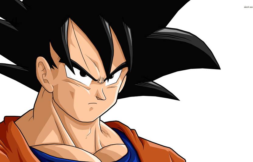 Serious Goku - Dragon Ball Z Athah Fine Quality Poster Paper Print ...