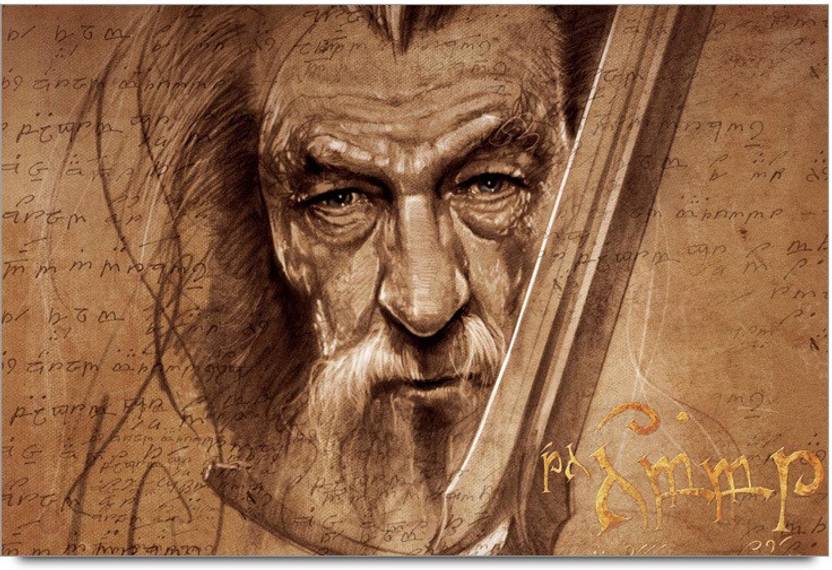 Fannzila Albus Dumbledore Laminated Poster Paper Print - Abstract ...