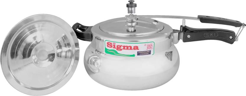 SIGMA Badshahi Handiya 5 L Pressure Cooker Price in India - Buy SIGMA ...