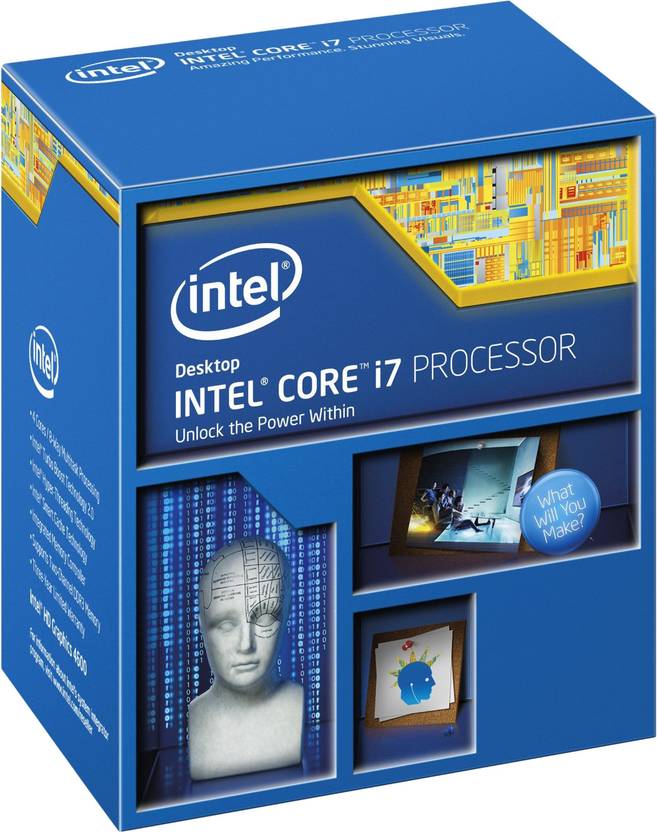 Intel Core i7-4770 4th Generation 3.4 GHz Upto 3.9 GHz LGA 1150 Socket ...