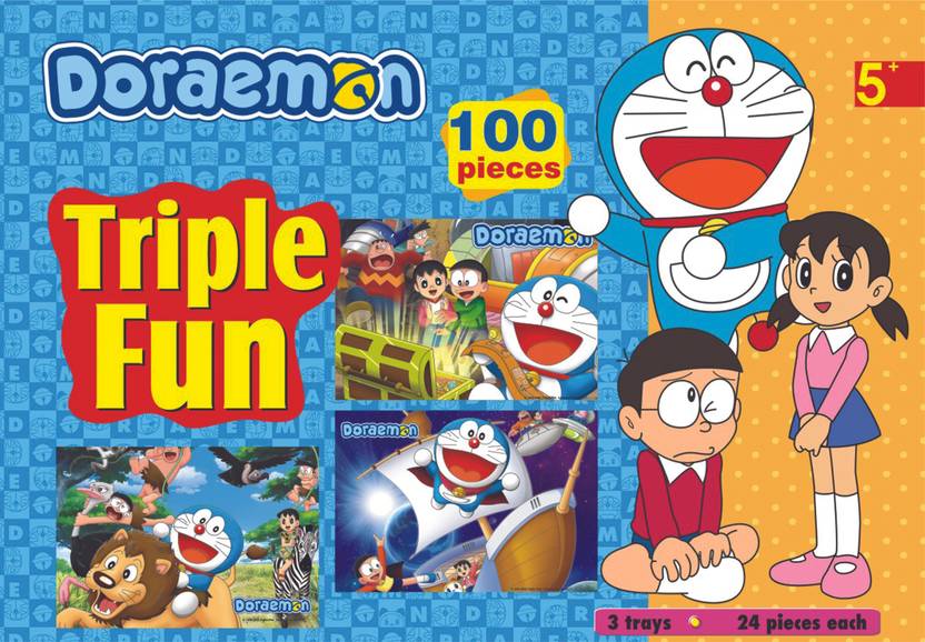 Doraemon Tripple Fun Puzzle - Tripple Fun Puzzle . Buy Doraemon toys in ...