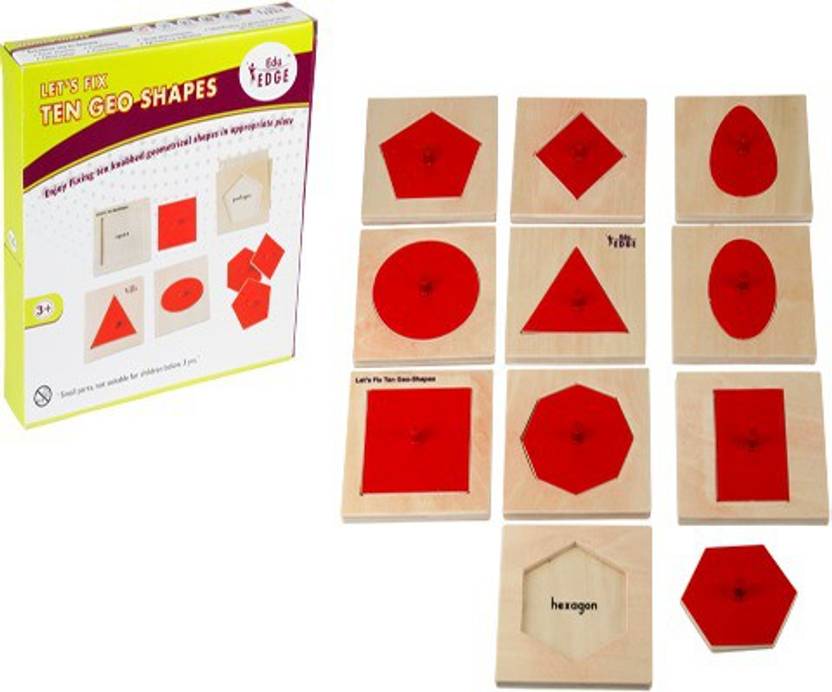 Eduedge Let's Fix - Ten Geo Shapes - Let's Fix - Ten Geo Shapes . shop ...
