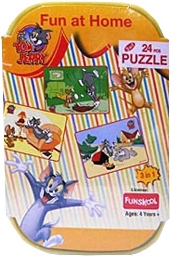 FUNSKOOL Tom and Jerry 3 In 1 Lunch Box Pack - Tom and Jerry 3 In 1 ...
