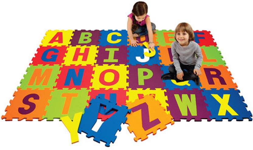 EVA Alphabet 5 x 5 inch Activity Play Mat - Alphabet 5 x 5 inch ...
