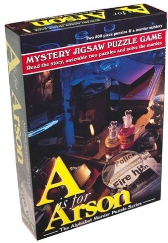 TDC Games Alphabet Mystery A is for Arson - Alphabet Mystery A is for ...