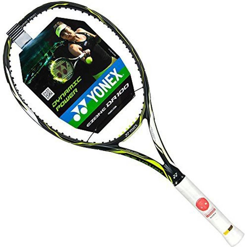 YONEX EZone DR 100 Lite Tennis Racquet (4-1/2) Multicolor Strung Tennis ...