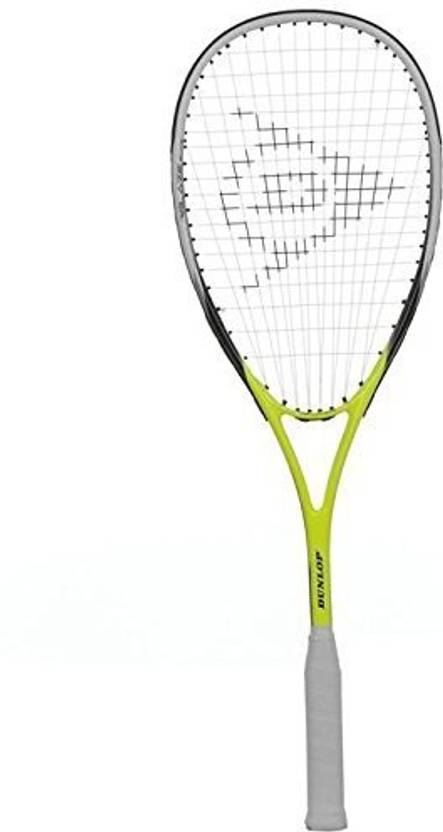 DUNLOP Blaze Elite HQ Squash Racket White, Black, Yellow Strung Squash ...