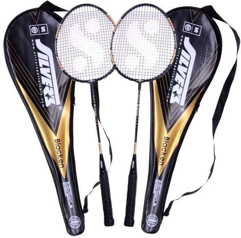Silver's Blacken Black Strung Badminton Racquet - Buy Silver's Blacken ...