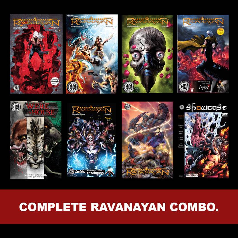 Complete Ravanayan Combo (Set Of 8 Books): Buy Complete Ravanayan Combo ...