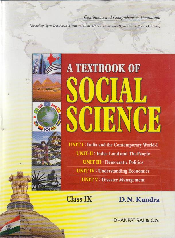 A Textbook of Social Science Class - IX: Buy A Textbook of Social ...