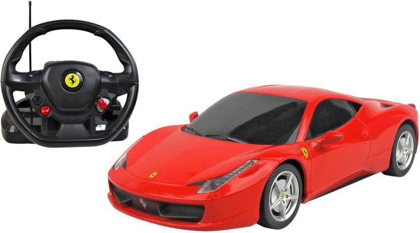 rastar RC 1:18 - Ferrari 458 Italia with Steering Wheel Controller - RC ...