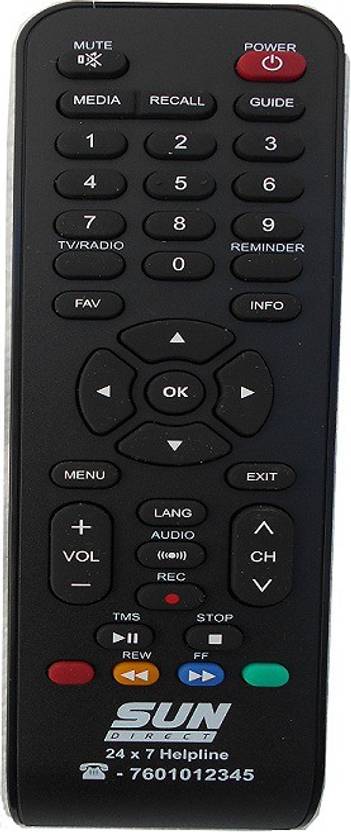 Sun Direct remote latest Sun Direct Remote Controller - Sun Direct ...