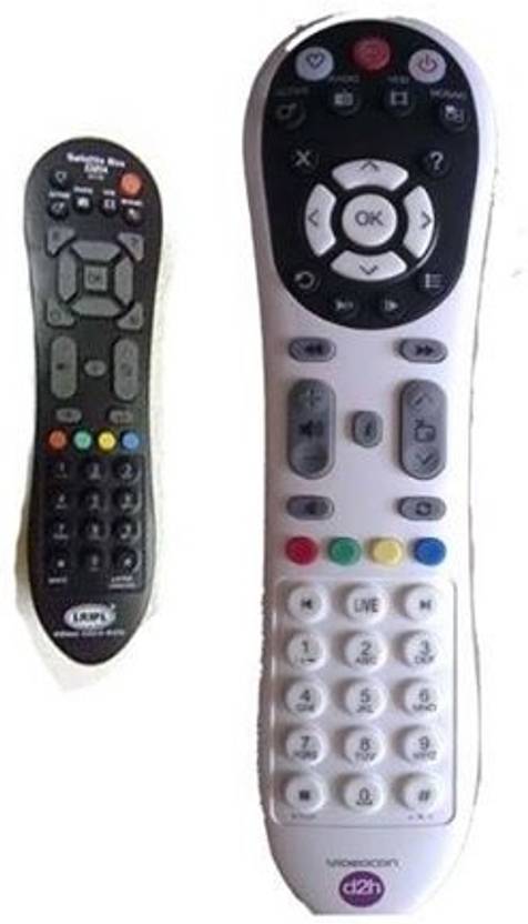 MEPL Compatible D2h Dth Sd Hd Set Top Box? Videocon Remote Controller ...