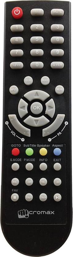 Micromax LED TV Micromax Remote Controller - Micromax : Flipkart.com