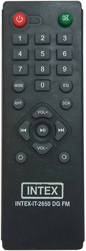 Intex Remote Controller Compatible Home Theater Remote (IT-2650 DG FM ...