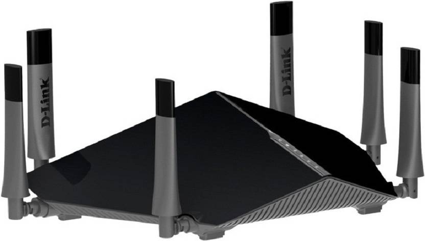 D-Link DIR-890L Ultra AC3200 Tri-Band Gigabit Wi-Fi Router Black Router ...