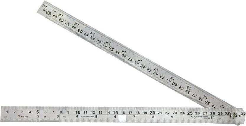 Flipkart.com | KRISTEEL Kristeel 1000 Mm - 6 - Fold Rule Ruler