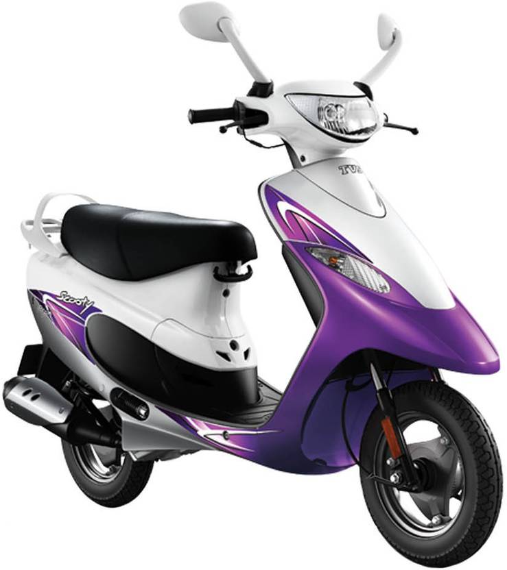 TVS Scooty Pep+ White & Whacky Collection ( Ex-showroom price starting ...