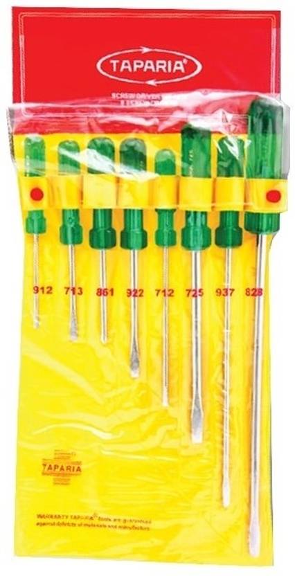 TAPARIA Combination Screwdriver Set Price in India - Buy TAPARIA ...