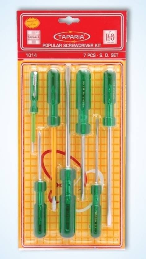 TAPARIA Combination Screwdriver set Combination Screwdriver Set Price in India - Buy TAPARIA ...