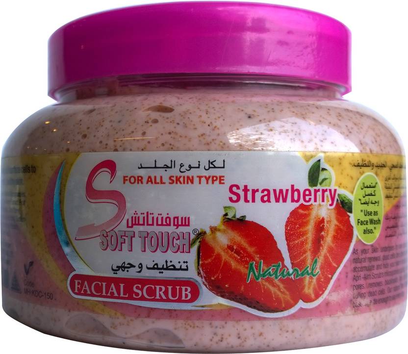Soft Touch Strawberry Facial Scrub - Price in India, Buy Soft Touch ...