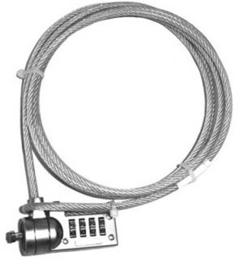 Techgear Laptop Security Password Numeric Cable Lock Numeric Cable