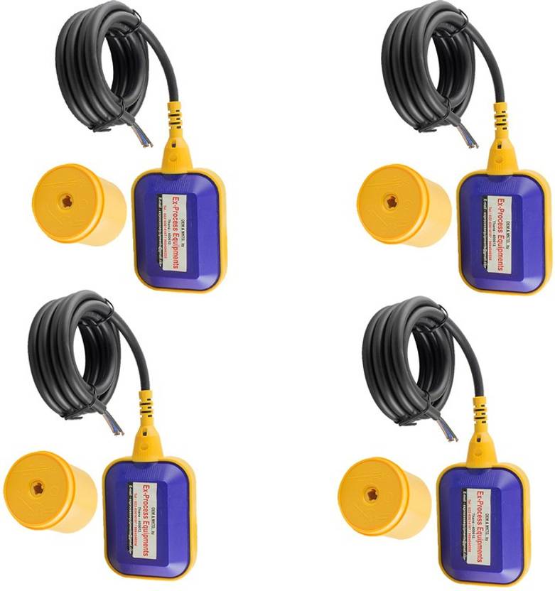 EX PROCESS Cable Float Switch 2Mtr Automatic Water Level Controller ...