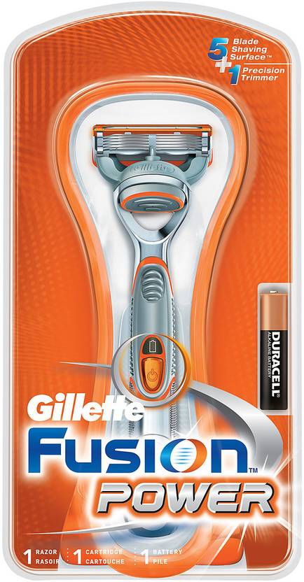 Gillette Fusion Power Razor - Price in India, Buy Gillette Fusion Power ...