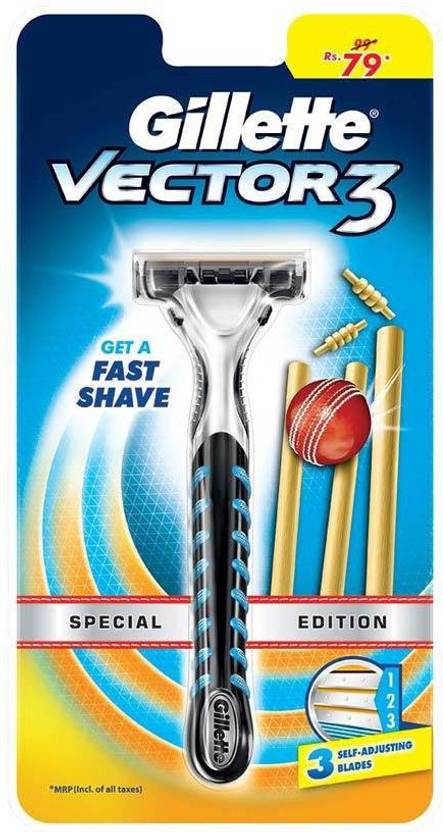 GILLETTE Vector3 Razor - Price in India, Buy GILLETTE Vector3 Razor ...