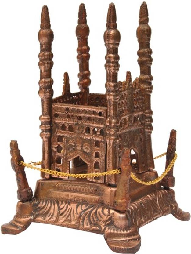 Soft Art Black Metal Charminar Idol Decorative Showpiece - 14.5 cm ...